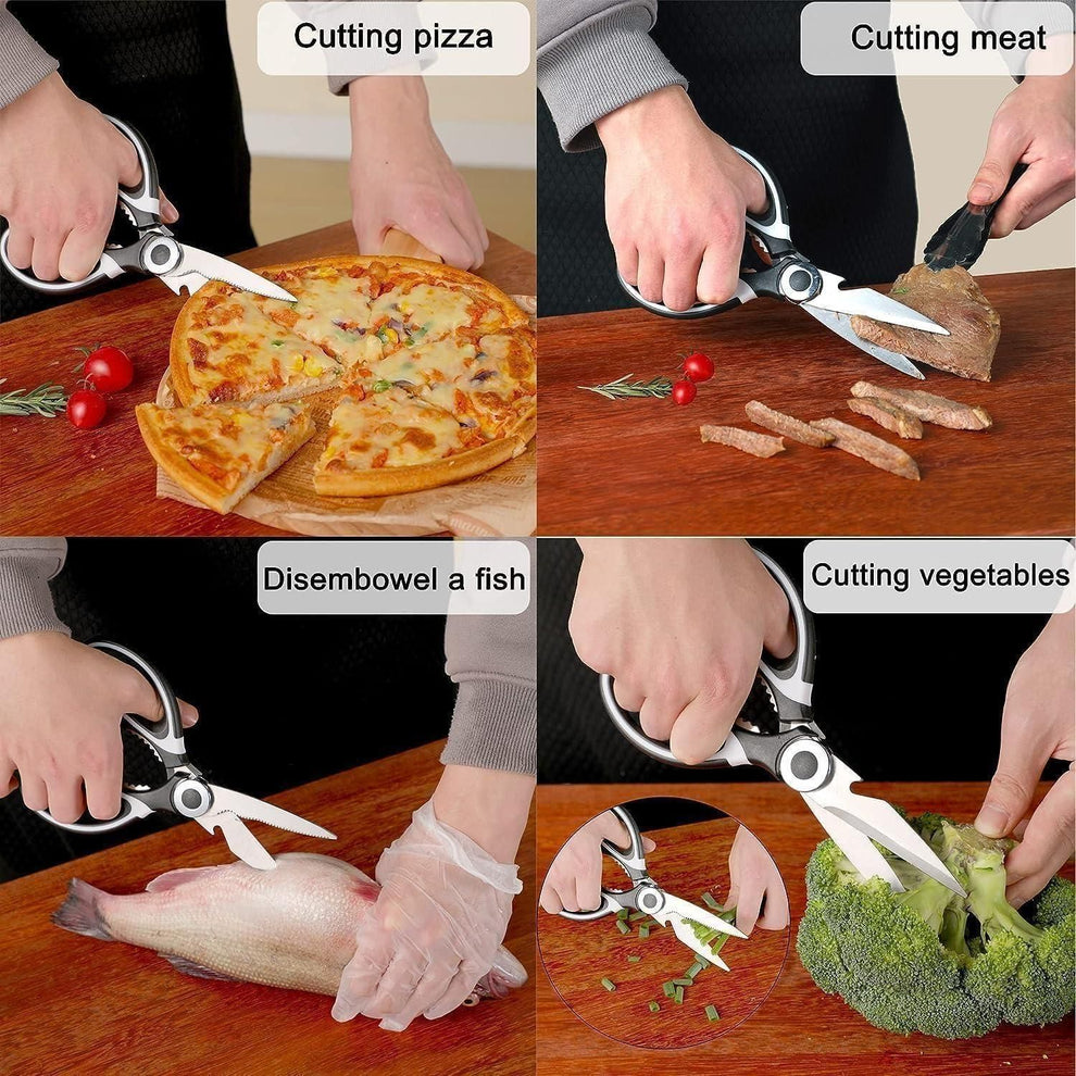 Multifunction Kitchen Scissors - Chicken Bone Meat Vegetable Cutter Nu ...